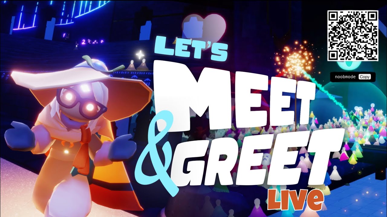 Let's MEET & GREET Noobfam ️ | Join me LIVE NOW | Sky children of the ...