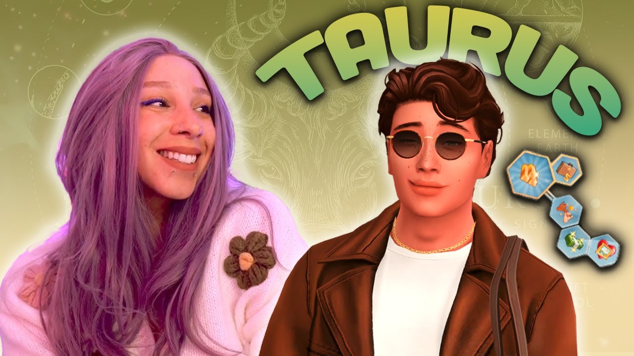 SIMS 4 ZODIAC SIMS | TAURUS ♉ - YouTube
