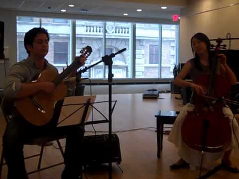 Somewhere Over the Rainbow Duo--Cello and Guitar (live) - YouTube