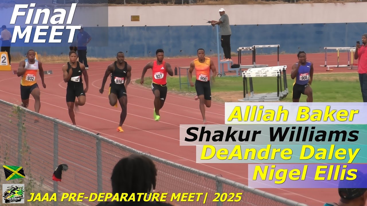 Athletes Fine Tune At Final Track Meet in Jamaica 2025 | Shakur ...