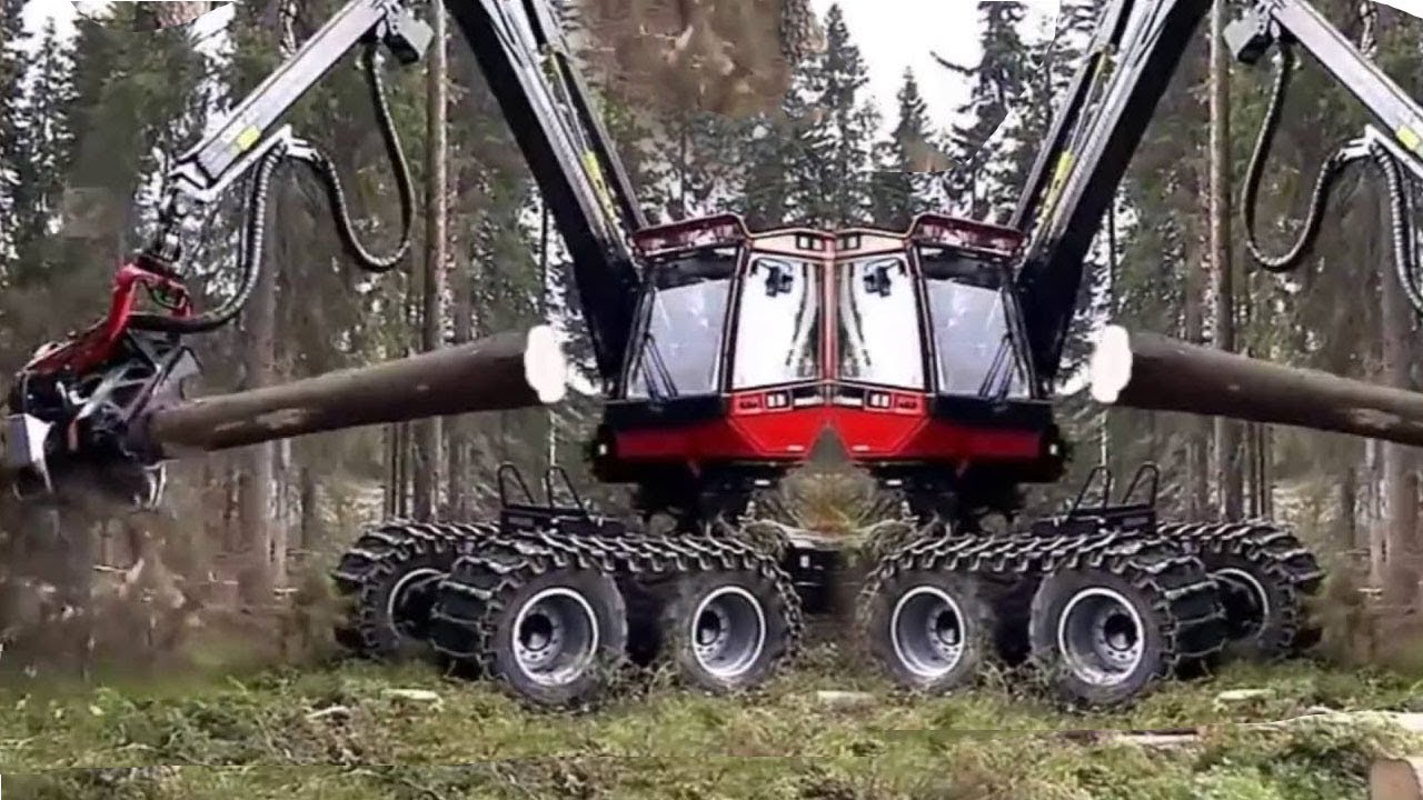 The Modern Giant Tree Felling - Machine Works in an Agile And ...
