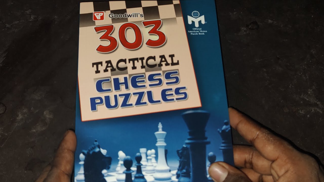 303 Tactical Chess Puzzle Book Quick Unbox - YouTube