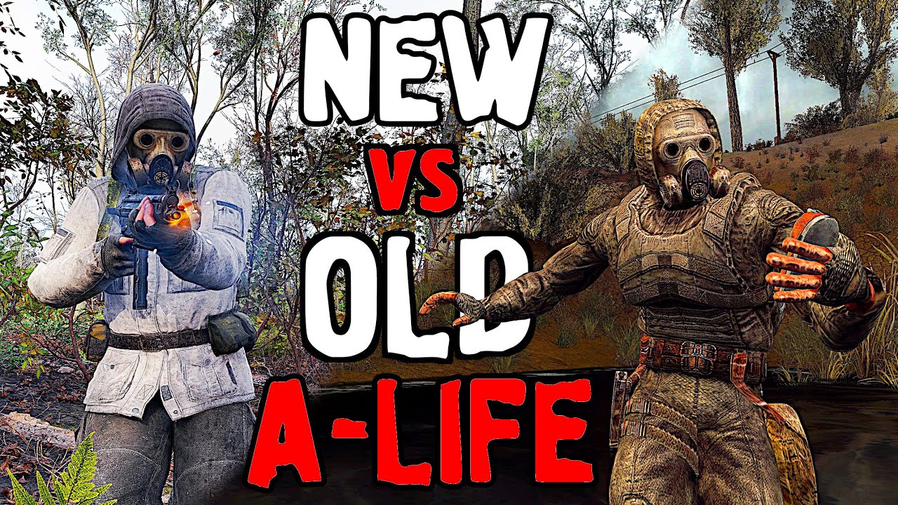 New vs Old A-Life STALKER 2 - YouTube