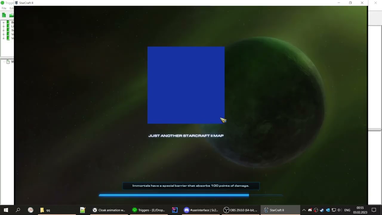 StarCraft II - Bugged cloak animation on higher graphic settings - YouTube