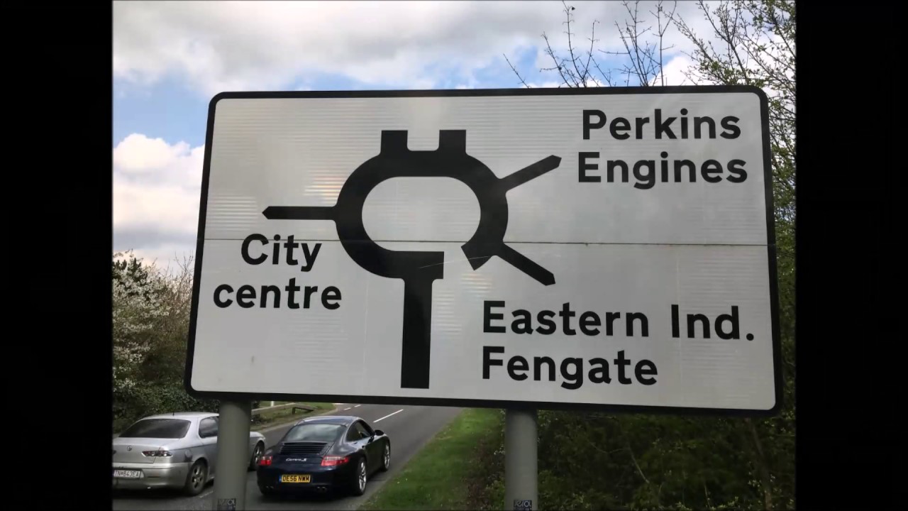 The Boongate Roundabout approaching from the A1. - YouTube
