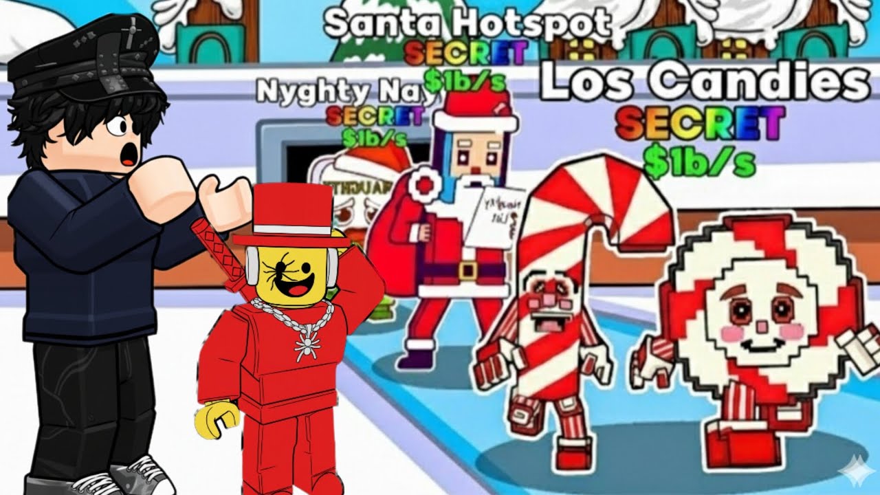 Sammy added newest North Pole Brainrots in Steal a Brainrot Roblox ...
