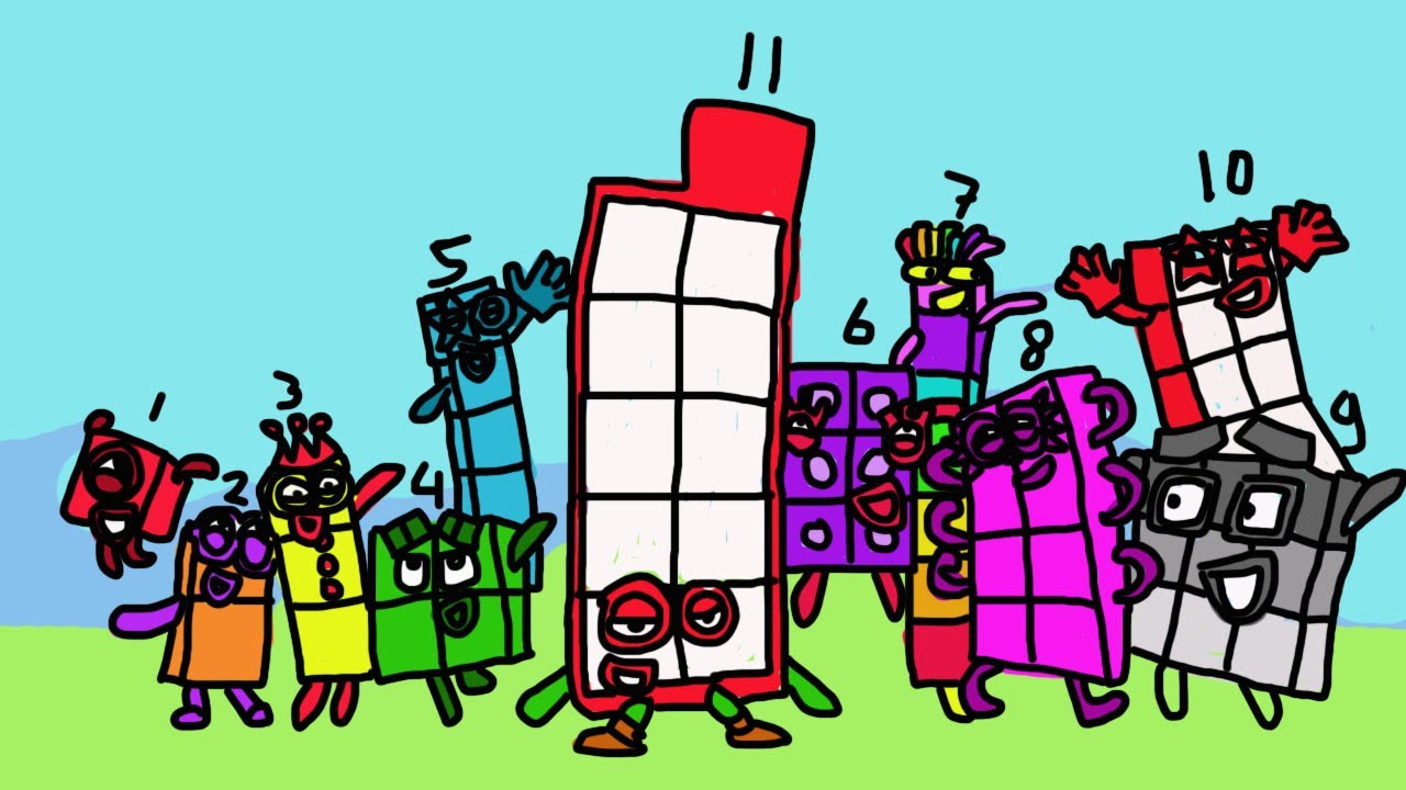 Playing football with numberblocks eleven - Numberblocks fanmade ...