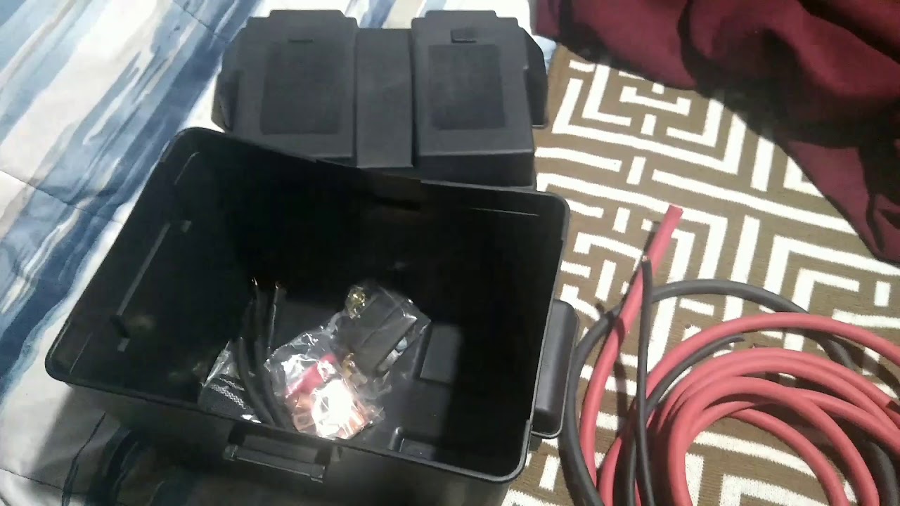 Battery relocate Honda crx. - YouTube