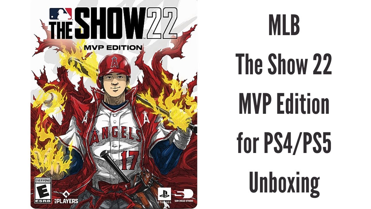 MLB The Show 22 MVP Edition for PS4/PS5 Unboxing - YouTube