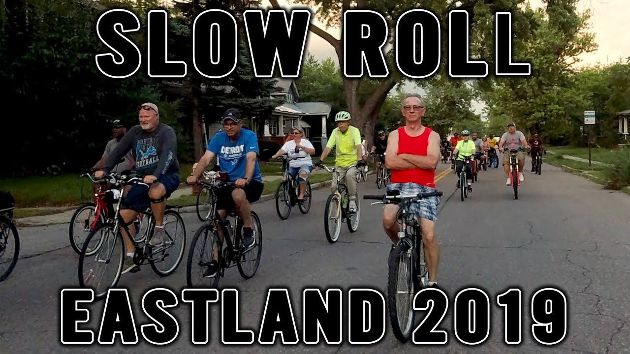 Detroit Slow Roll - Border Run @ EASTLAND MALL [09/16/2019] - YouTube