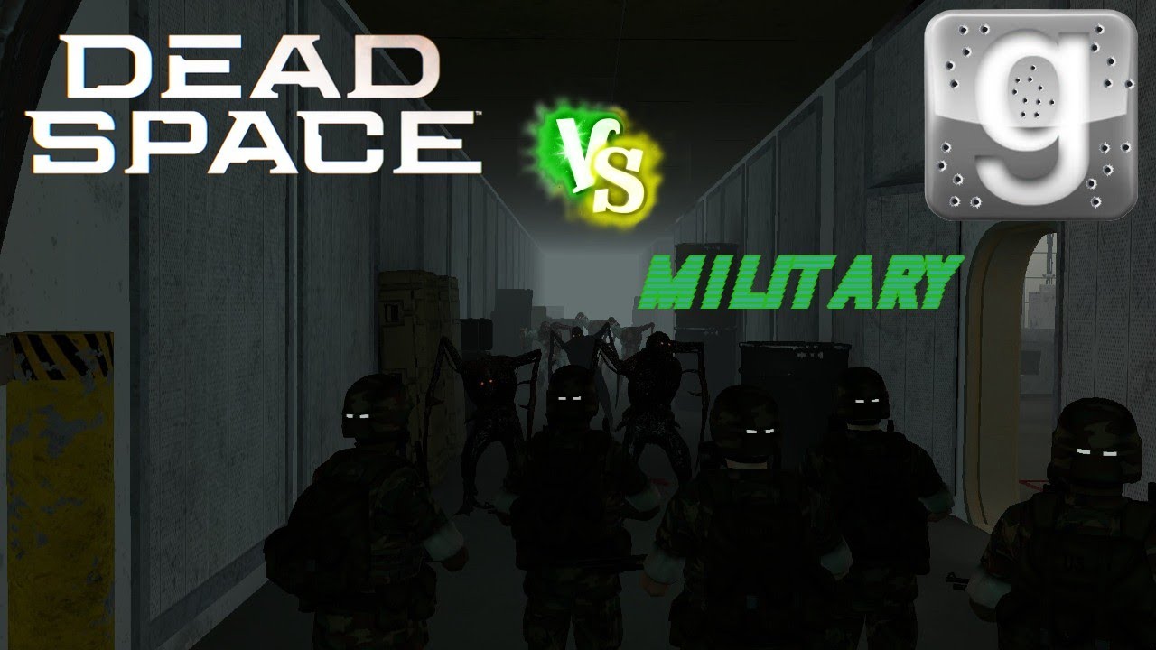 Sentry's Military Battles Agains Necromorphs Deadspace SNPC Fight Garry ...