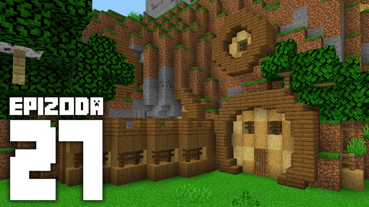 Minecraft Let's Play 1.15 | Ep 27 | Stavba domu ve skále! - YouTube