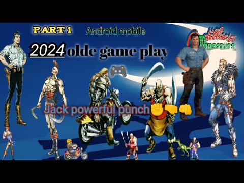 Jack powerful punches gameplay 🎮 Cadillacs and dinosaur mustapha game 🎮 ...