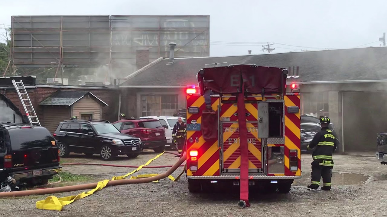 North Weymouth Fire - YouTube