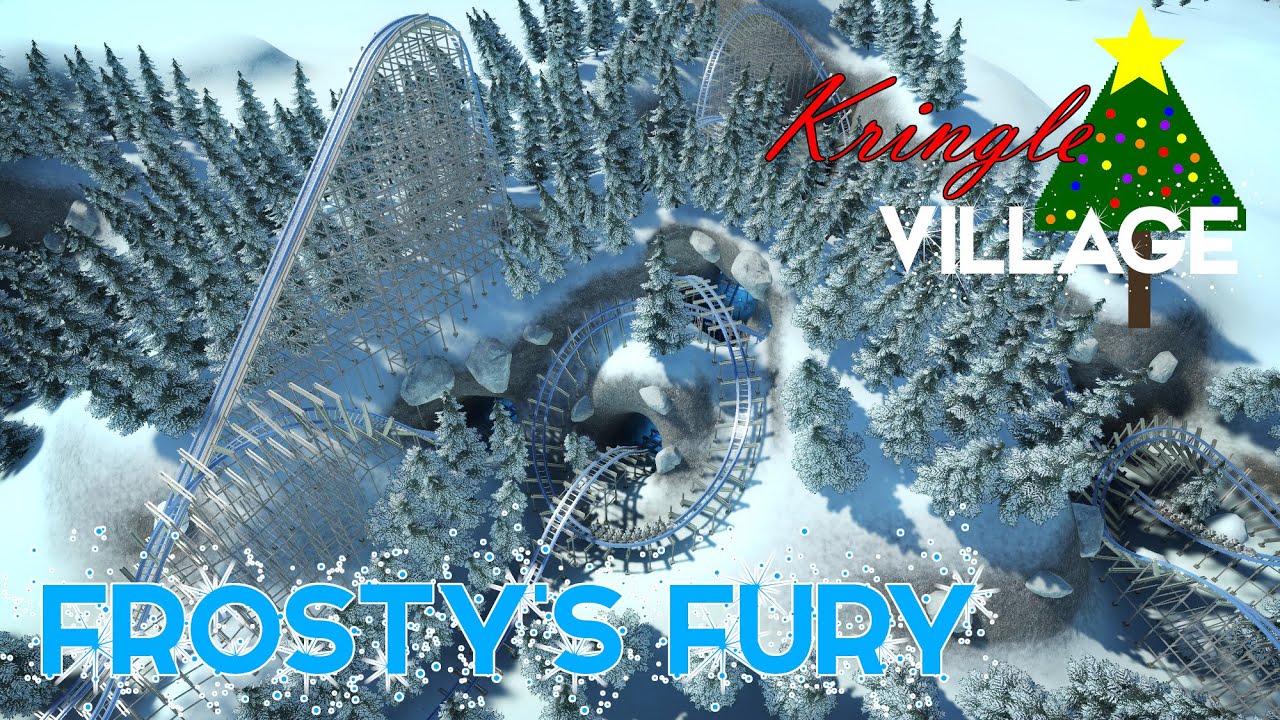 Planet Coaster: Frosty's Fury (Kringle Village) - YouTube