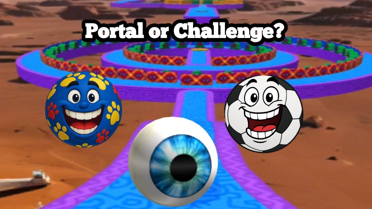 Portal Run vs Challenge Mode - Which Is Harder in Going Balls? 🔥 Part 3 ...
