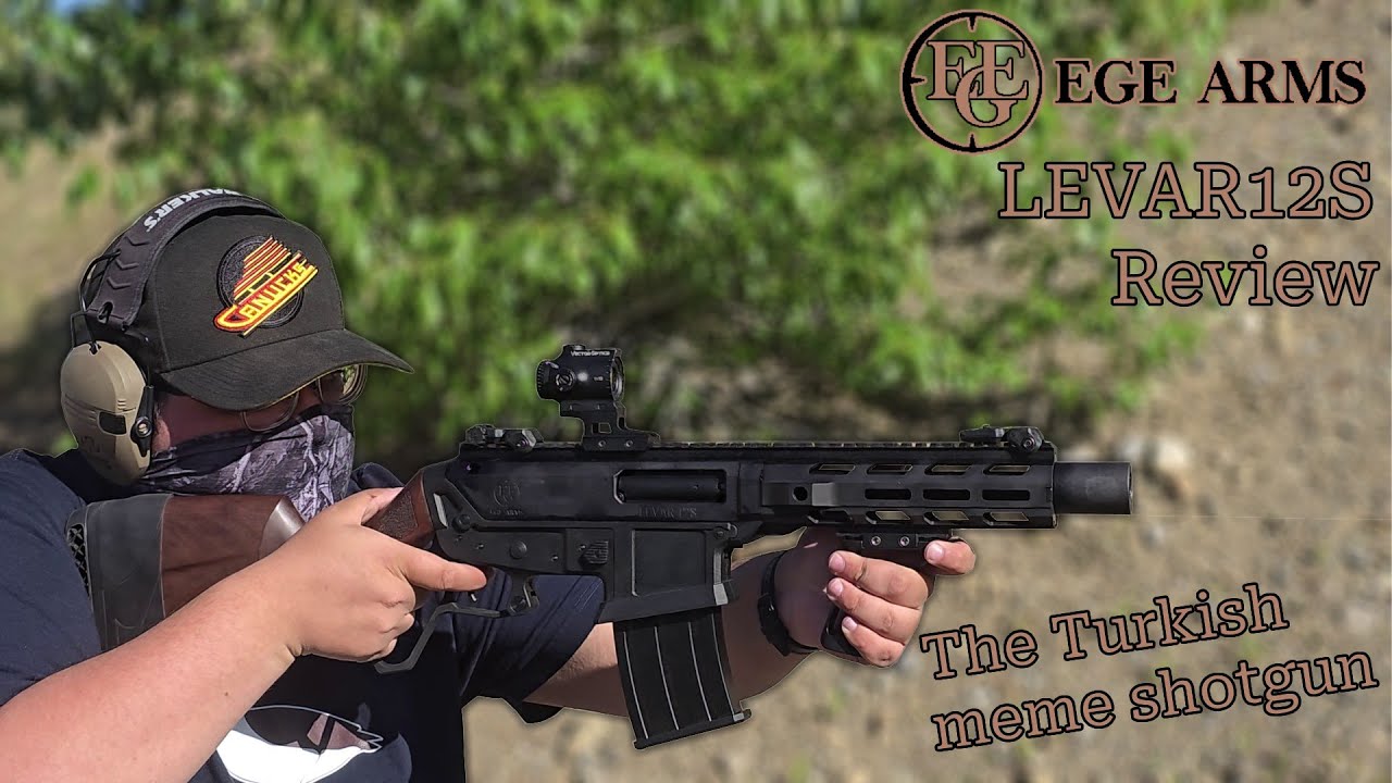 EGE Arms LEVAR12S Review - No Practical Use Case, Just Memes - YouTube