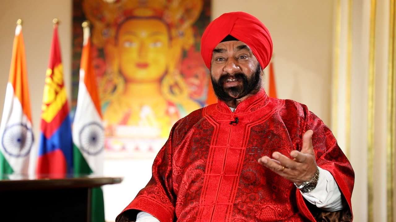 M.P.Singh Ambassador of India to Mongolia - YouTube