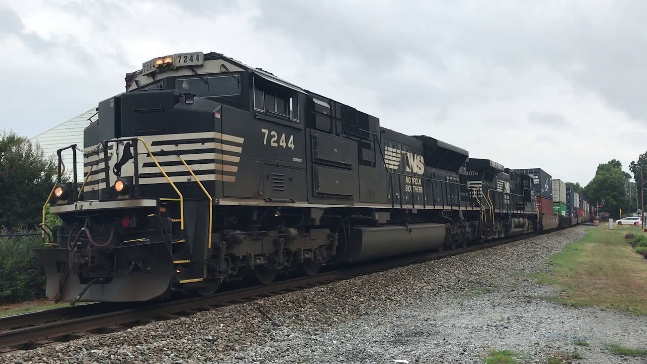NS 7244 Leads NS 238 Thru Norcross, GA 6/6/19 - YouTube