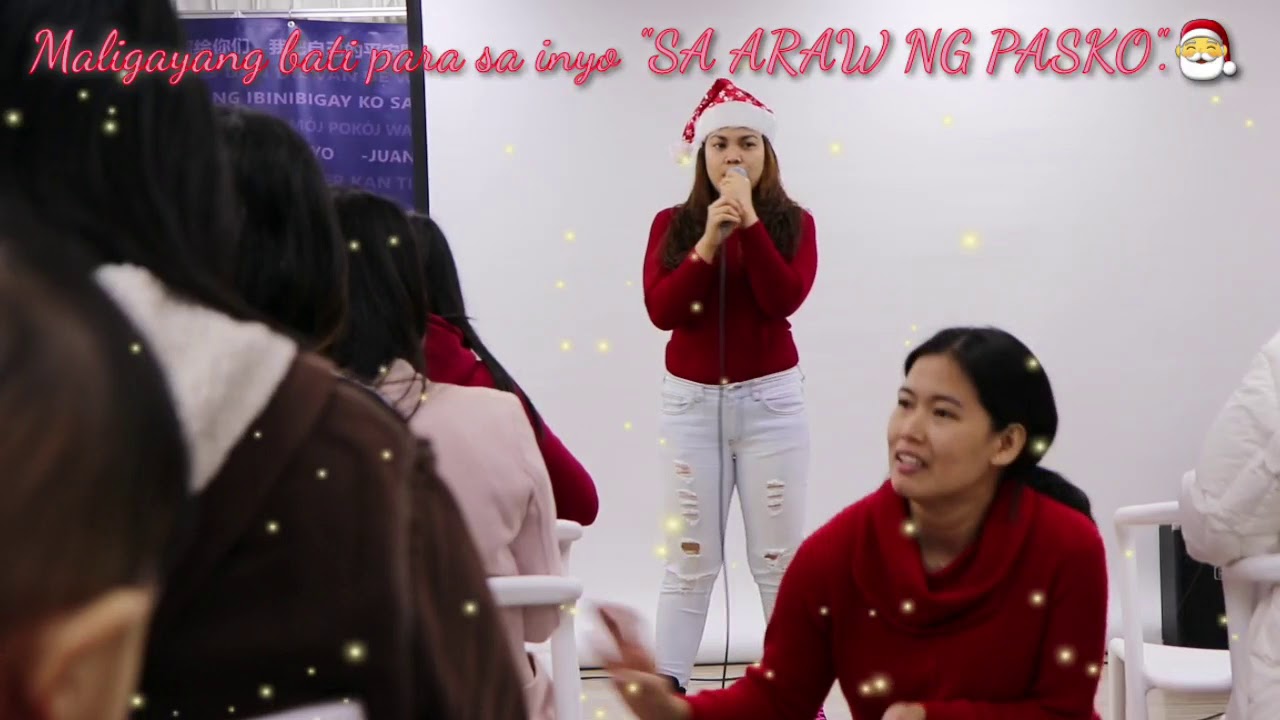 SA ARAW NG PASKO by: Evanz Ramirez - YouTube