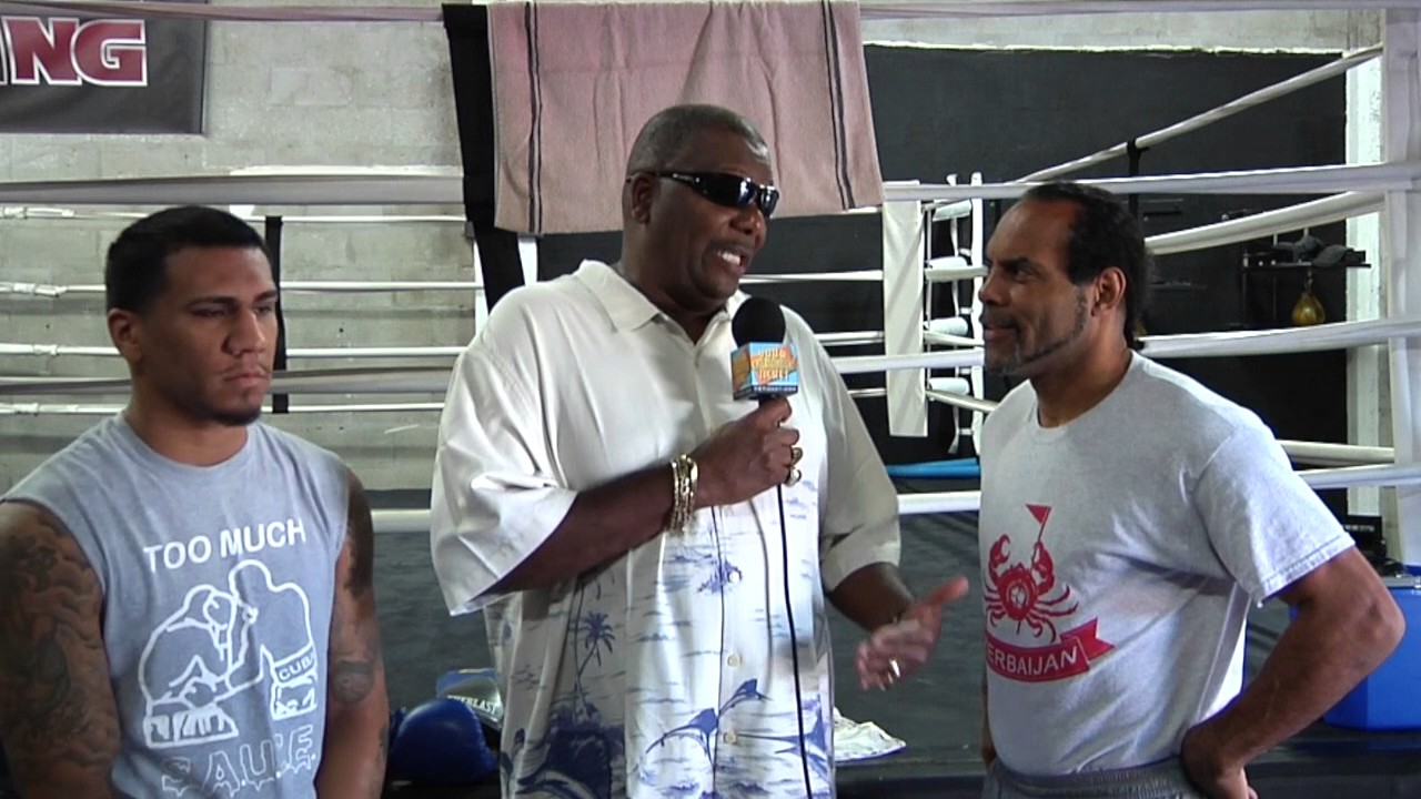 Boxing Champion Luis Arias & Trainer John David Jackson Interview - YouTube