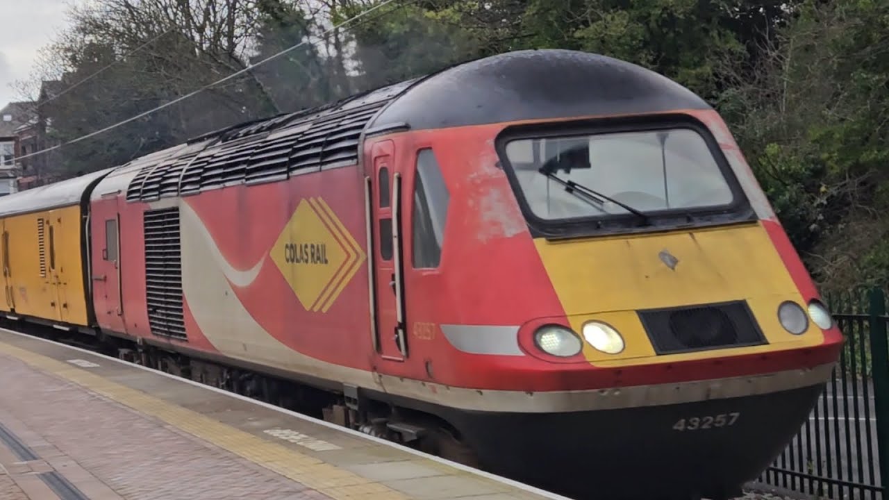 Colas Rail 43257 & 43277 Run Final PLPR Test Train Of 2023 December ...