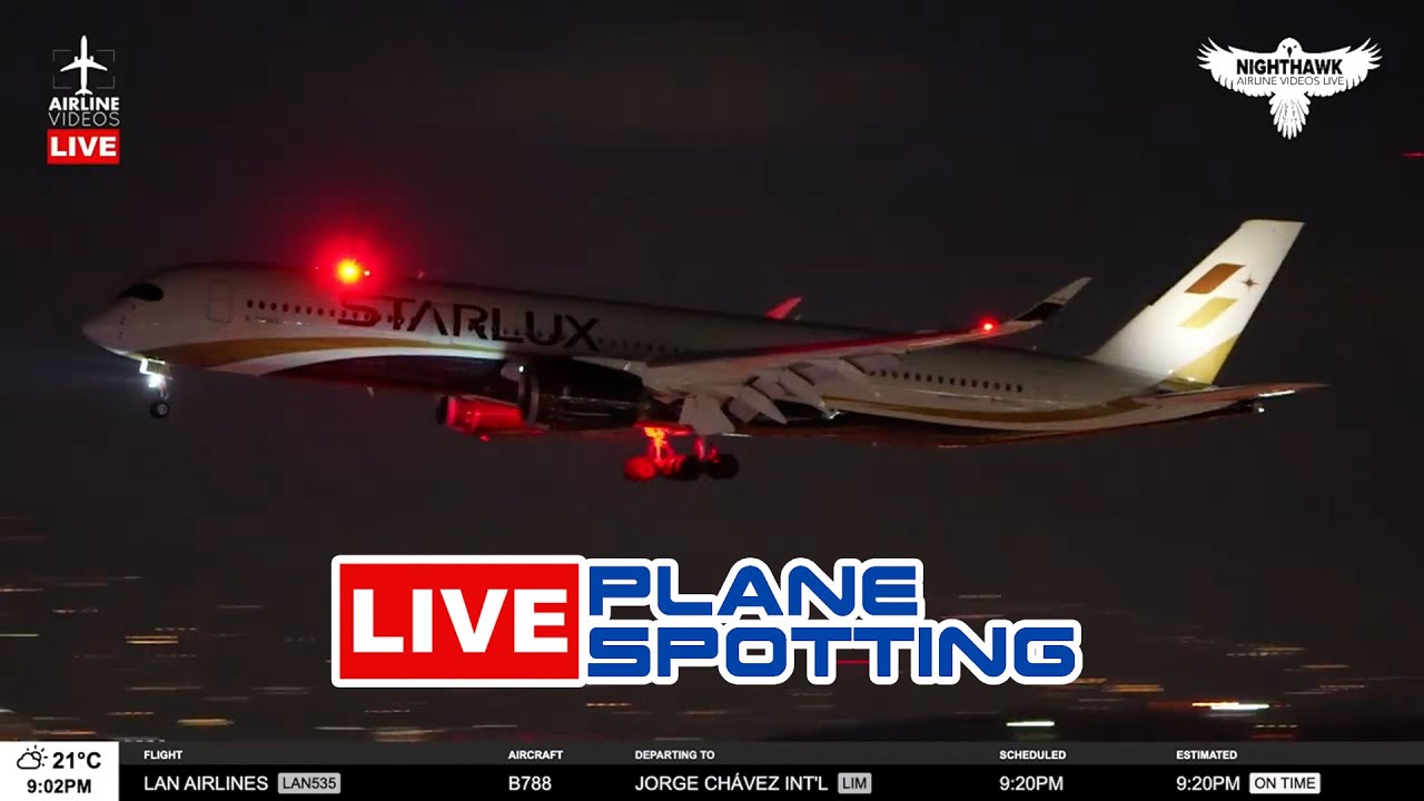 🔴LIVE Plane Spotting at LAX - YouTube