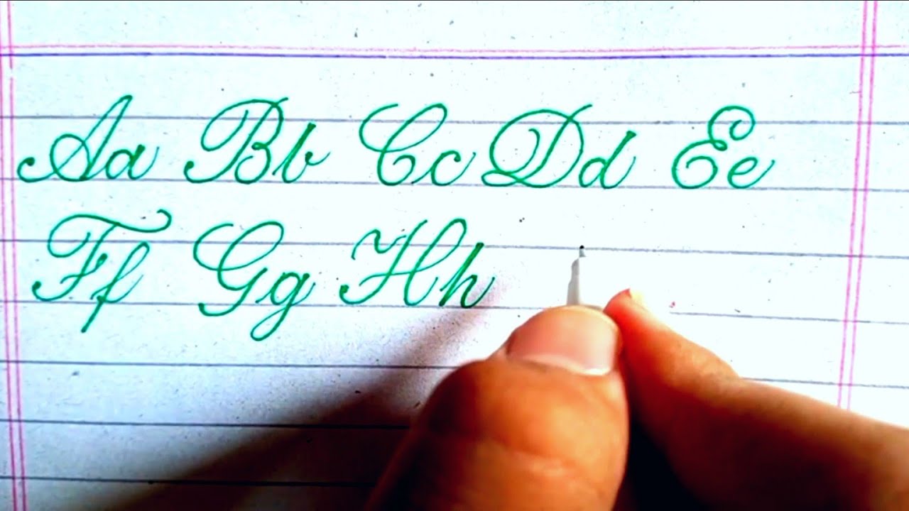 All english alphabets letters (capital and small) || Basic english ...