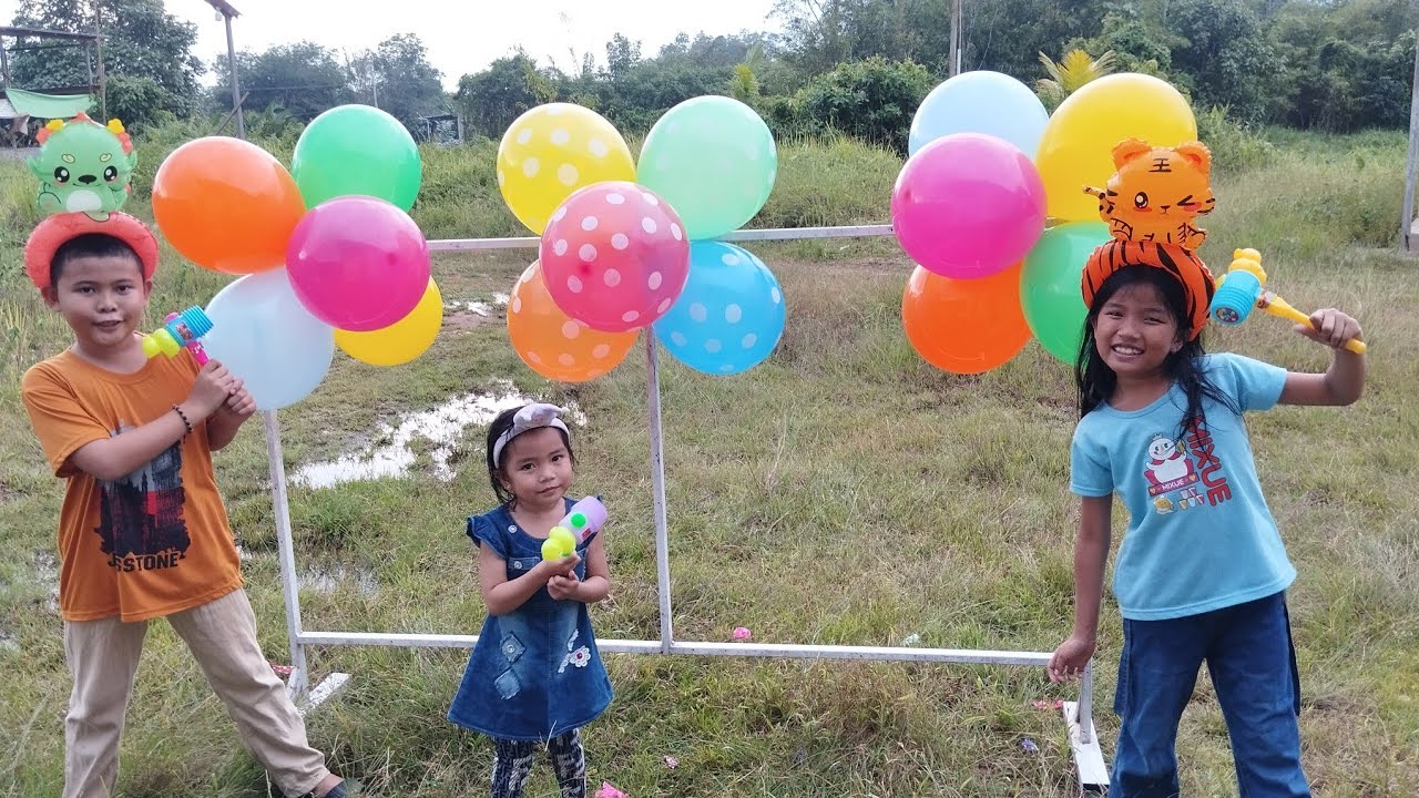 Game with Balloons l Learn color for Kid l Kids Pop Balloon l Main ...