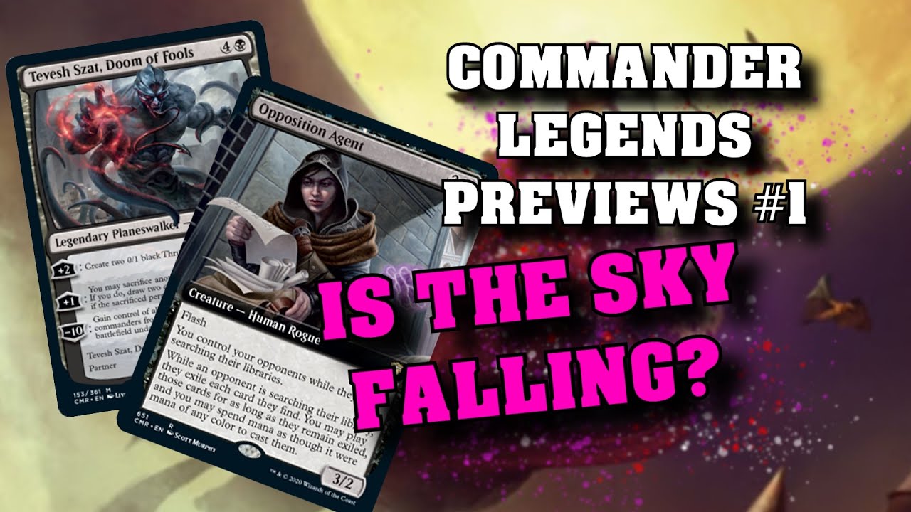 Commander Legends - Day 1 of Spoilers - First Impressions and that ...