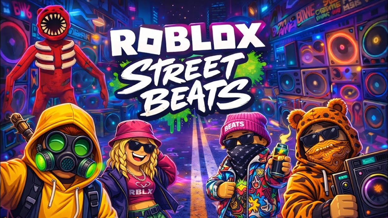 Street Beats Roblox 🔊 Neon Bass Music | Trending 2026 - YouTube