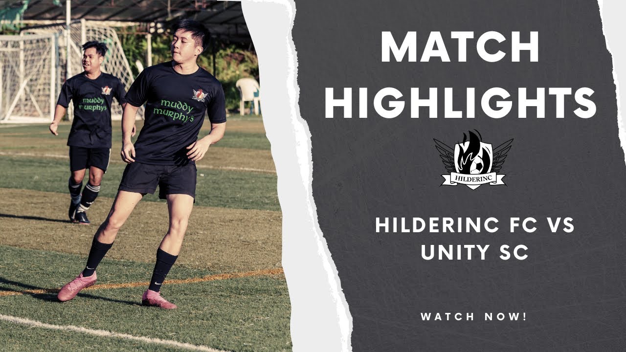 HILDERINC FC TV | EFL 2023/24 Div 1 | Hilderinc FC vs Unity SC - YouTube