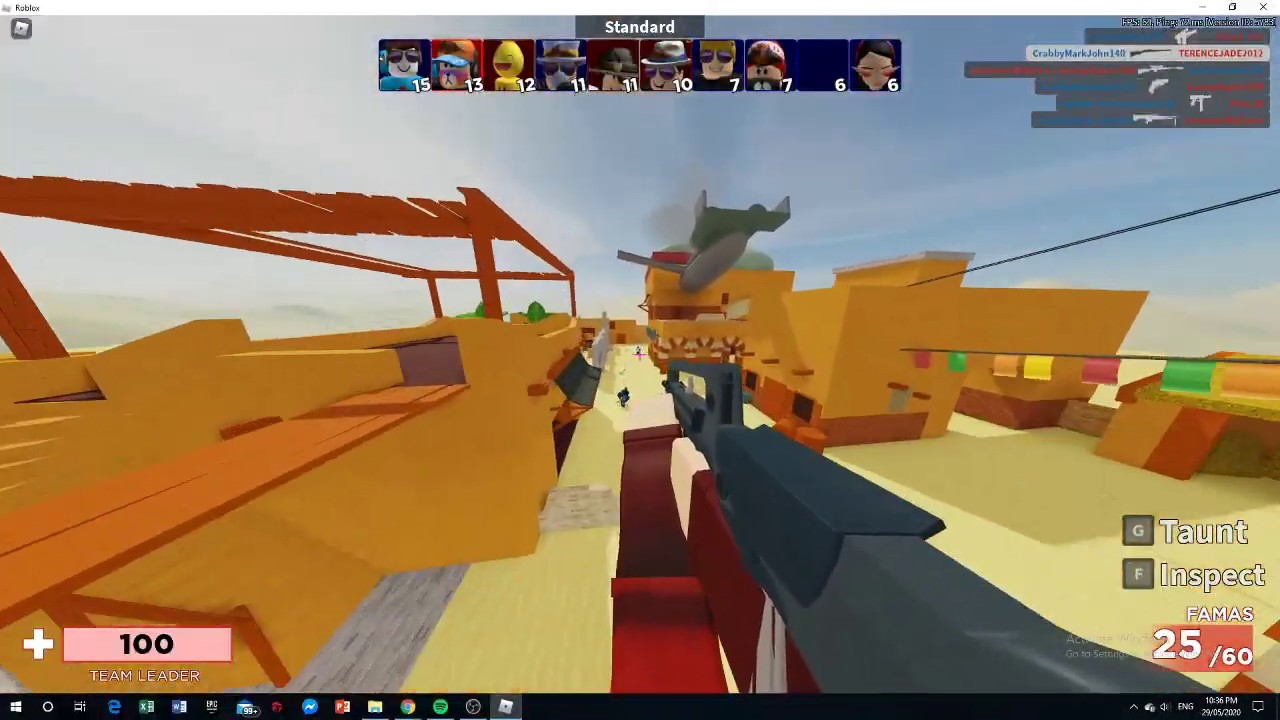 Arsenal FOV challenge (roblox) - YouTube