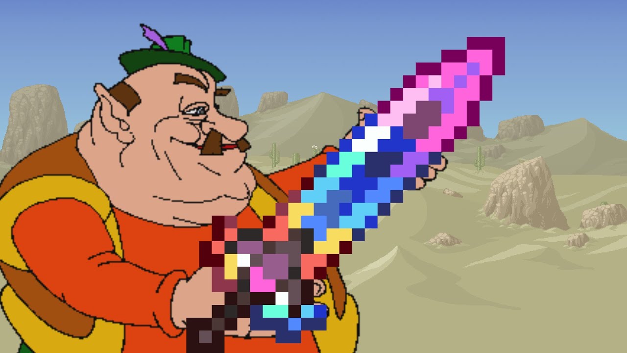 Terraria Prismatic Breaker be like: - YouTube