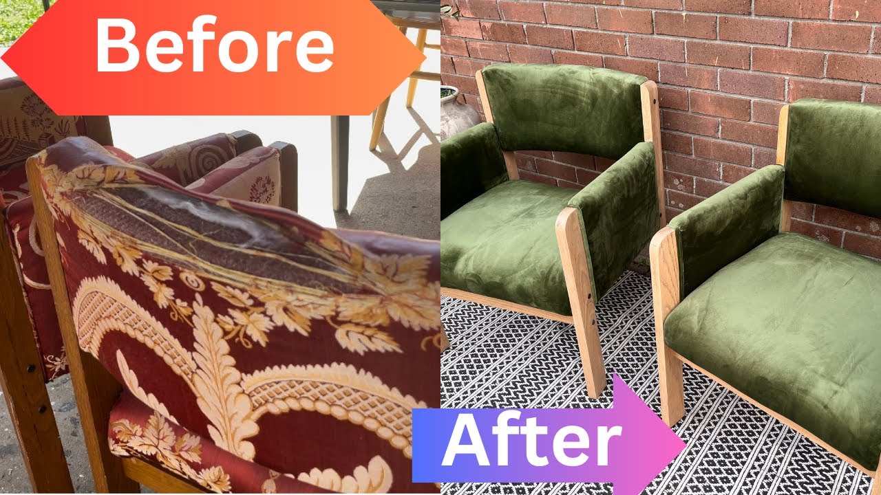 Office Chair Upgrade: Upholstery Transformation - YouTube