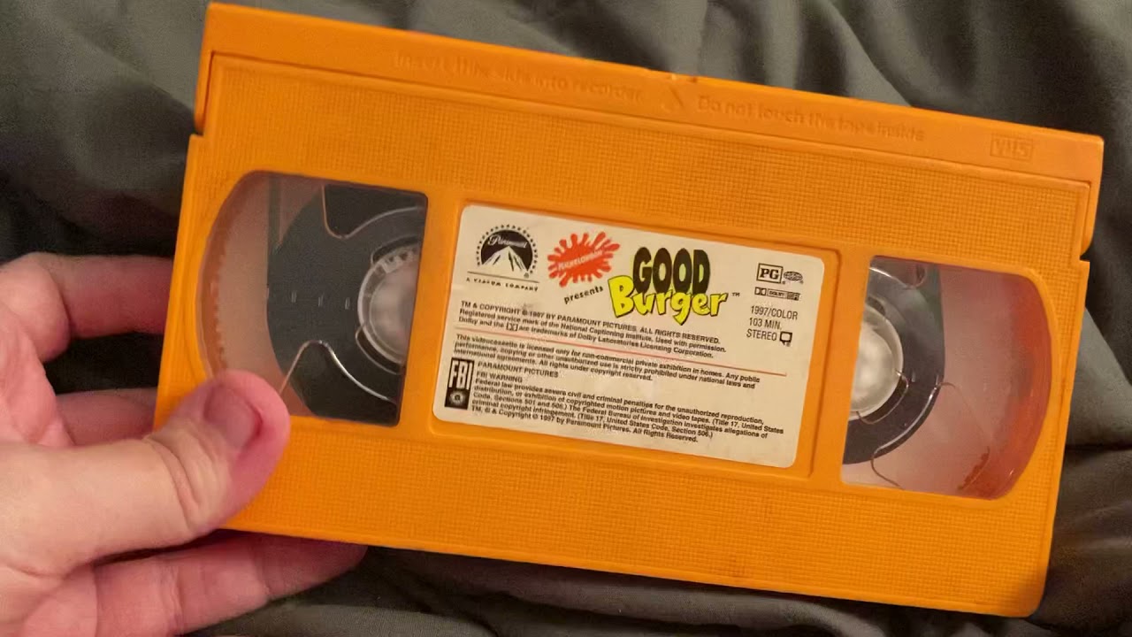 Good Burger VHS Review - YouTube