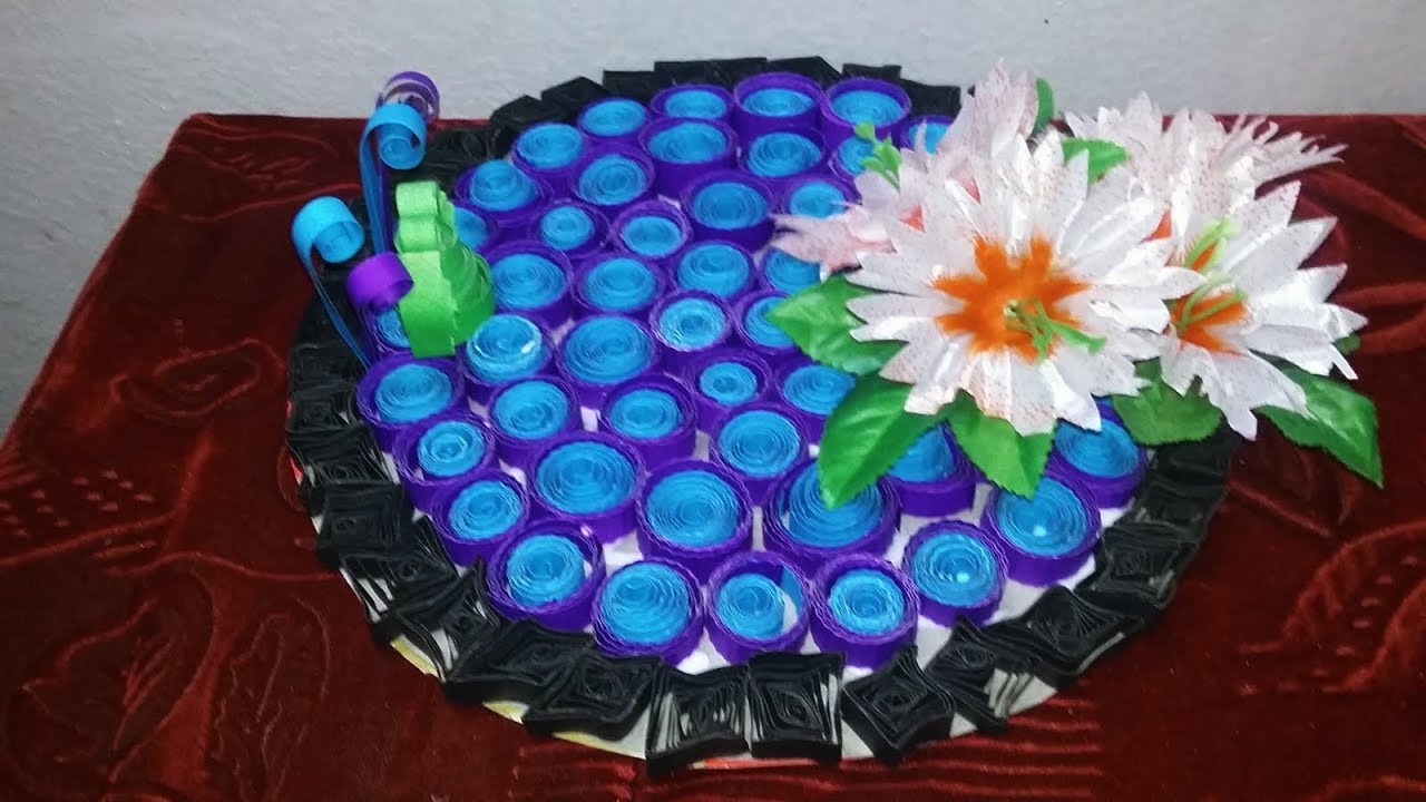 DIY Quilled Paper Pond | DIY Frog Pond by Quilled Paper | Quilled Paper ...