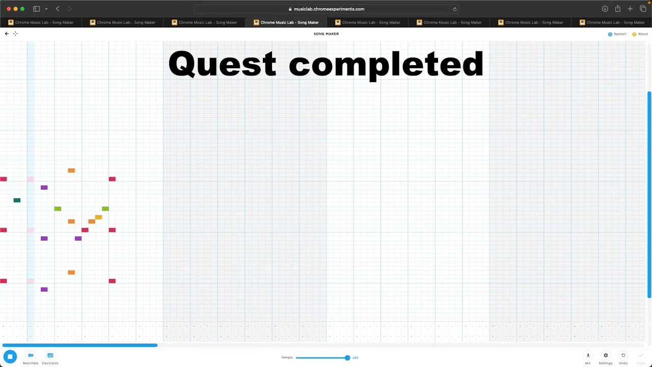 I made sound effects for a game using... Chrome Music Labs??? - YouTube