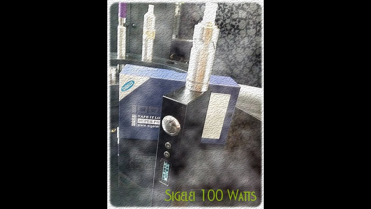 Sigelei 100 Watts - YouTube