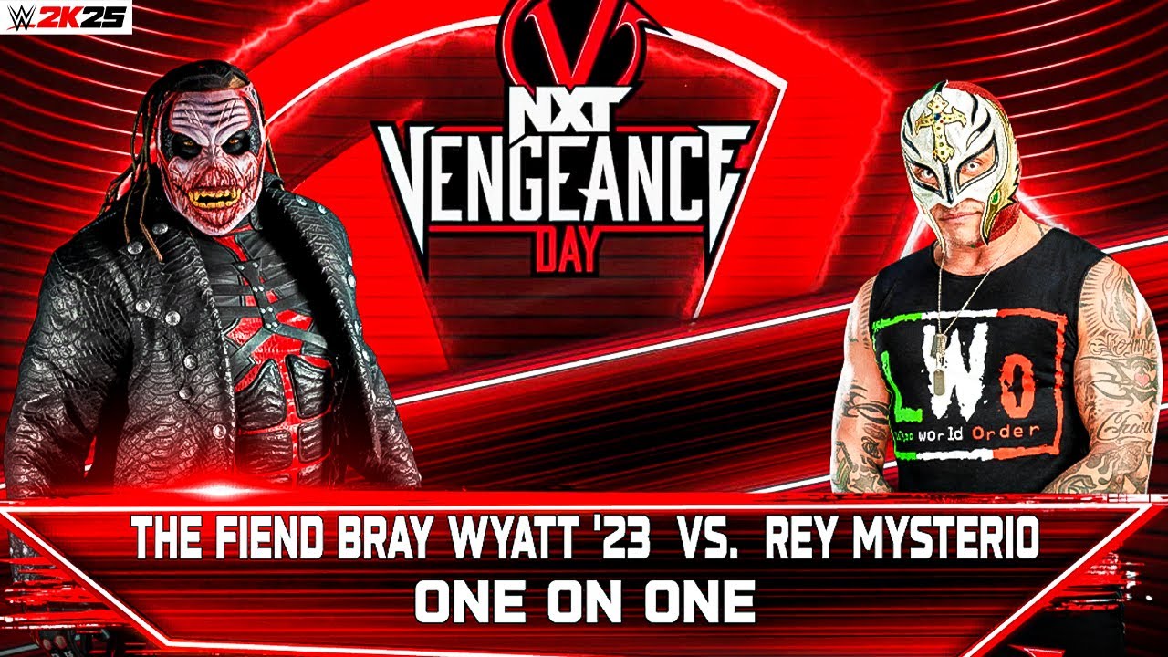 The Fiend Bray Wyatt vs Rey Mysterio – Nightmare vs Lucha Legend | WWE ...