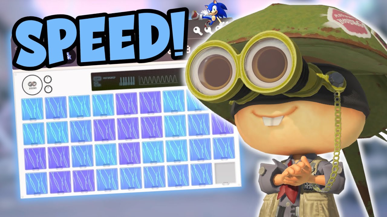 Sheldon's All Blue Chip Palette is TOO FAST! - Splatoon 3 - YouTube