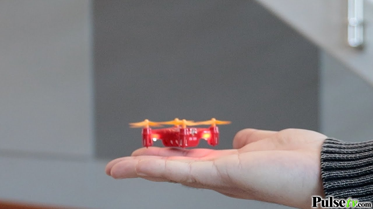 RC Micro-Drone Wireless Quadrocopter by Propel - YouTube