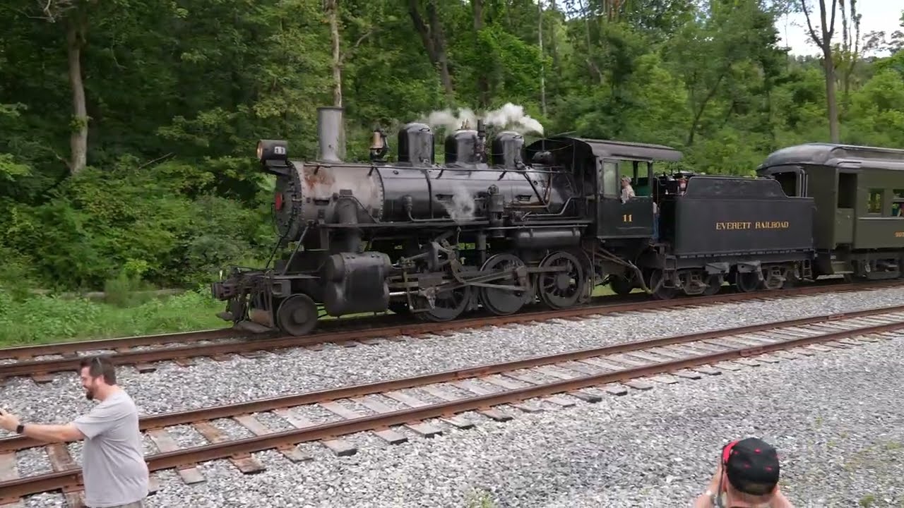 Steam Power on the Everett Railroad - YouTube