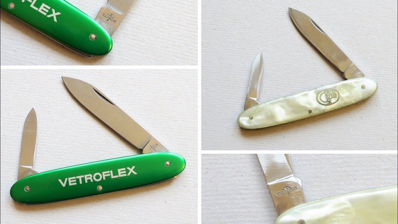 Victorinox Advertising Knives 1 (Werbemesser) 84 mm - YouTube