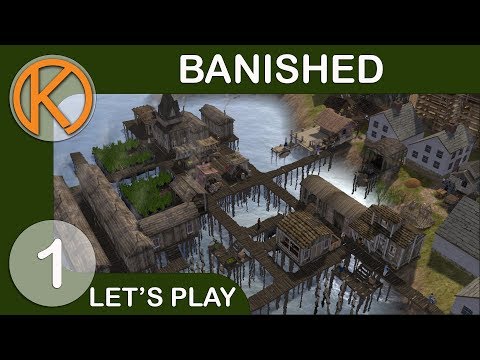 Banished Colonial Charter 1.75 Journey | JOURNEY BEGINS - Ep. 1 | Let's Play Banished Gameplay
