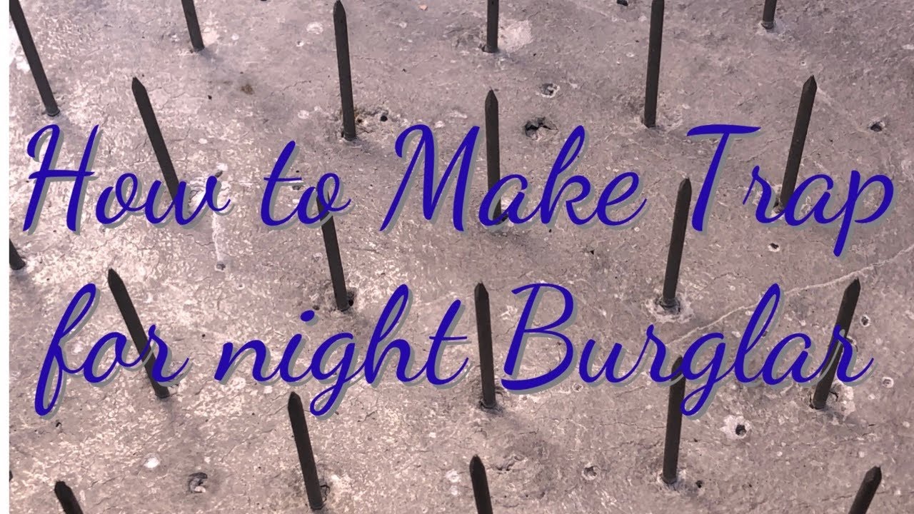 Booby Trap for home Intruders - YouTube