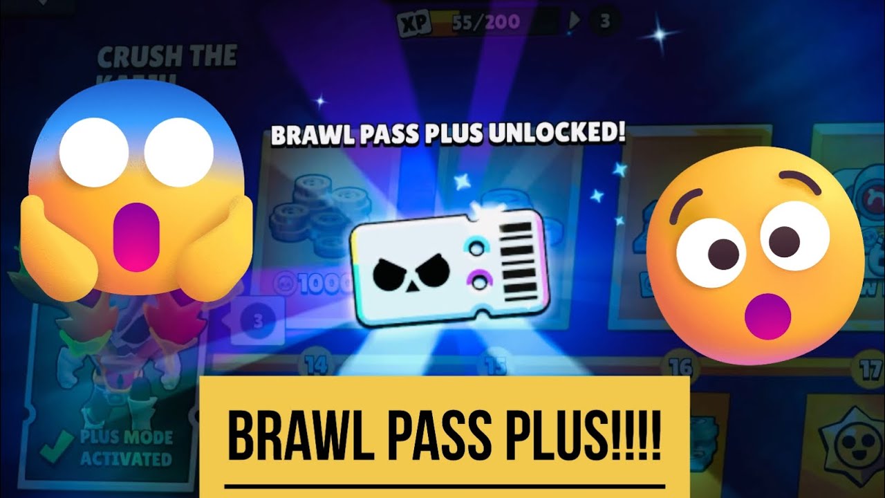 I just bought brawl pass plus!!! ( so many rewards!) #brawlstars # ...