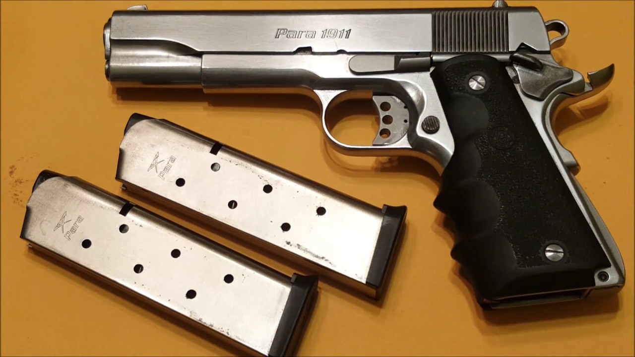 Para USA 1911 GI Expert Tabletop Review - YouTube