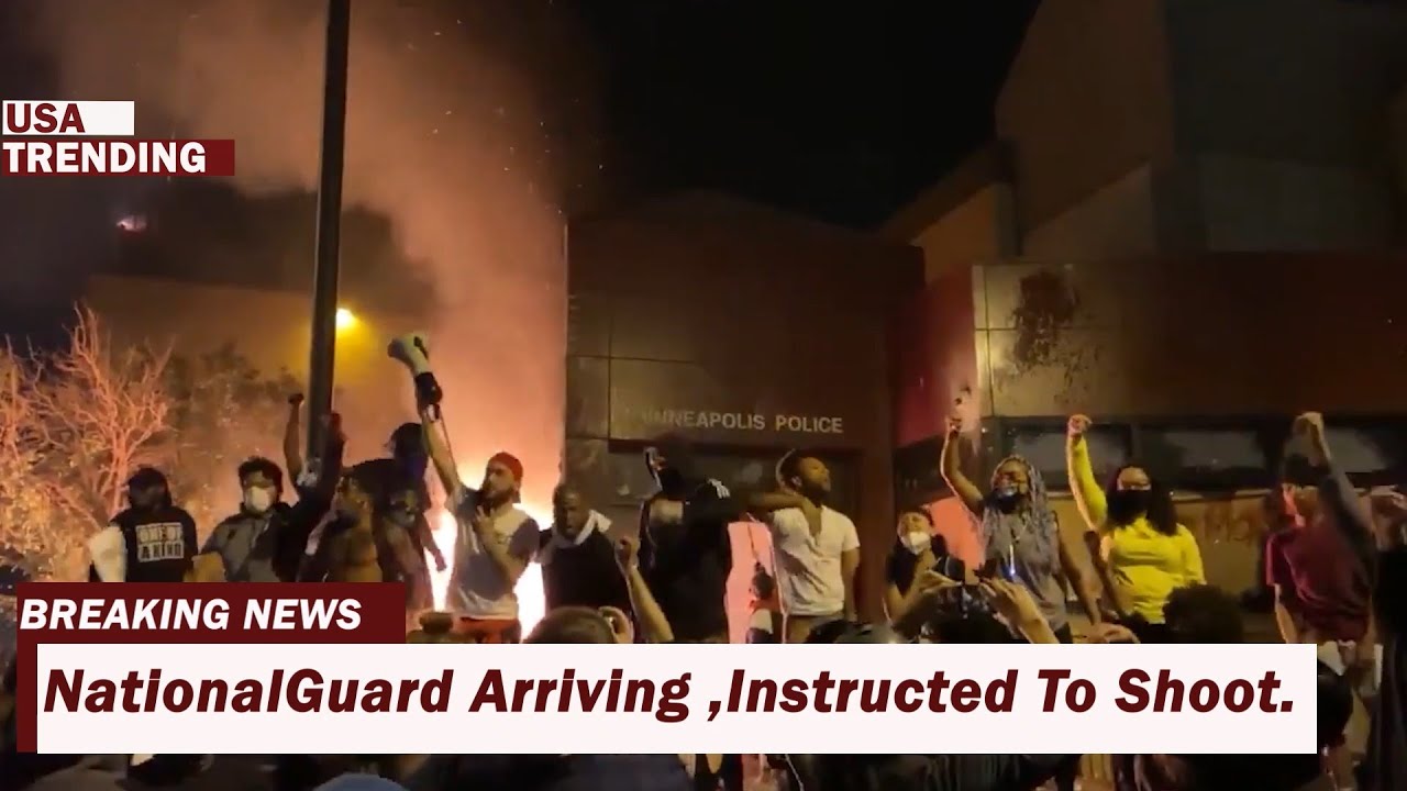 Protesters BURNED DOWN 3rd-precinct-building & Thrown Stones at ...