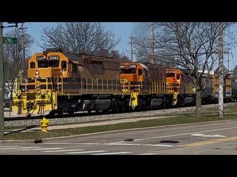 Just my luck! BPRR 3343 Leads Moderate Size Z151–26 Freight During Lunch Time | 03/26/25 - YouTube